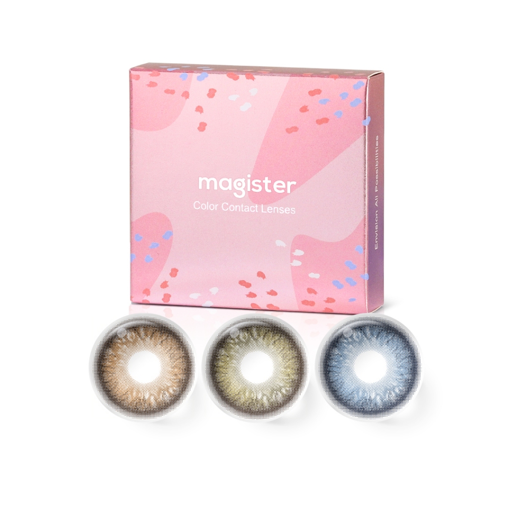 2026 NEW Magister Contact lens Blush Girl Series Buff Brown Shadow Gray ...