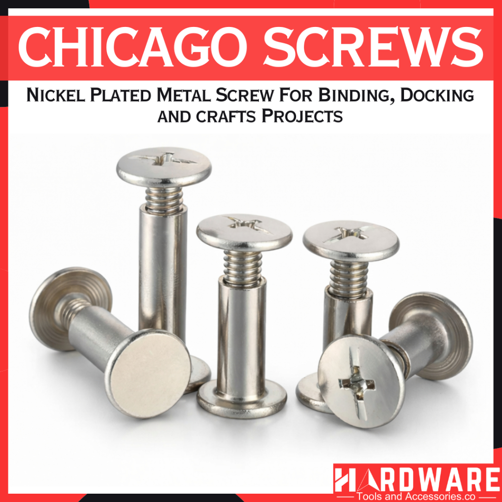 Flat Head Chicago Screw Back Rivets Book Binding Screw Connecting Screw ...