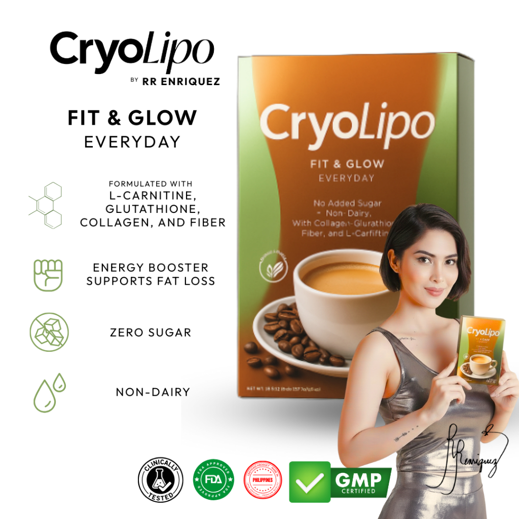 CryoLipo Coffee - Non-Acidic with L-Carnitine Collagen Glutathione ...