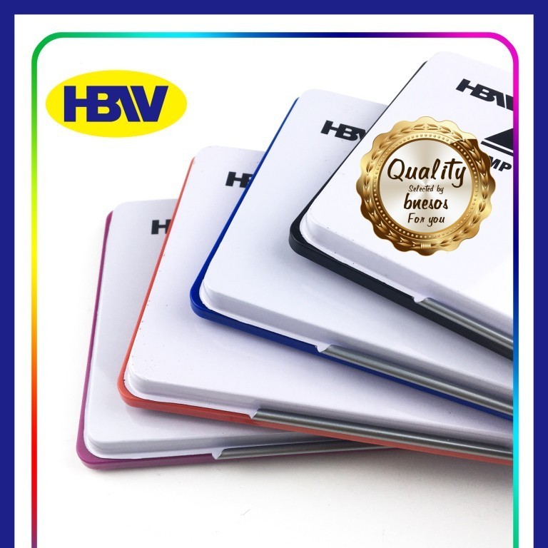 Stationary School Supplies HBW Stamp Pad HBW Office Stamp Pad With Ink ...