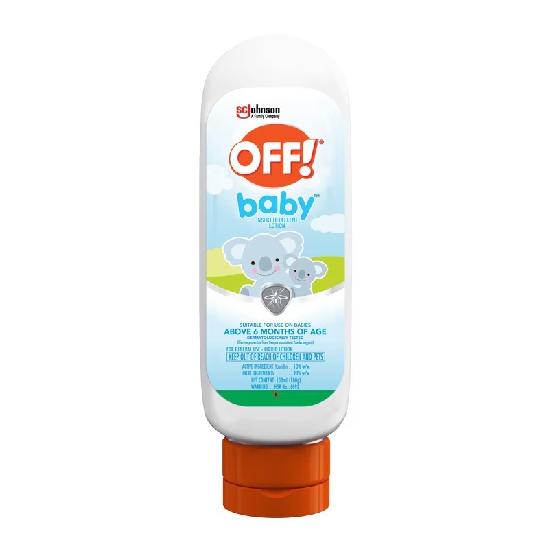 OFF! Mosquito Repellent Lotion - Baby 100ml | Shopee Philippines