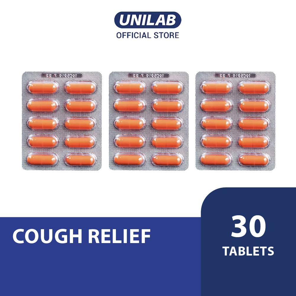 Unilab - RiteMED Carbocisteine 500mg 10 Capsules (Cough Relief) 30s ...
