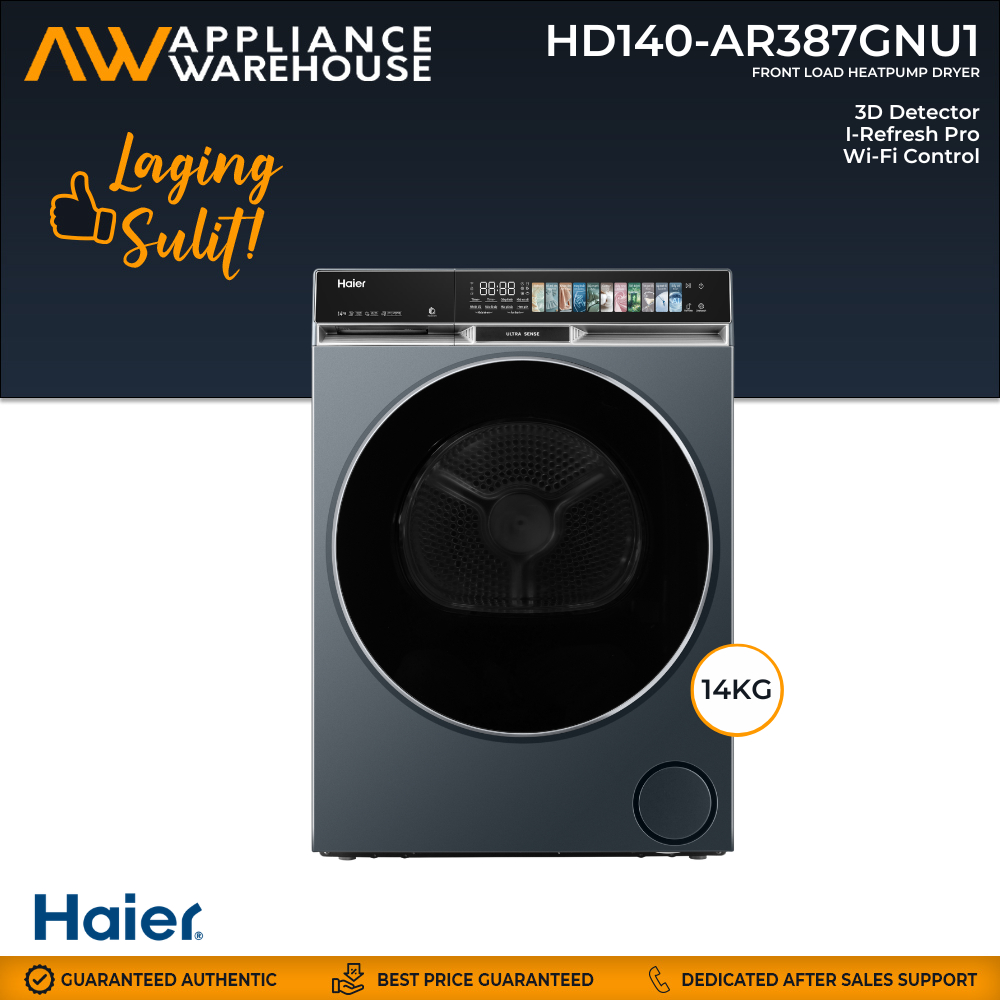 Haier HD140-AR387GNU1 Heat Pump Dry Front Load Dryer | Shopee Philippines