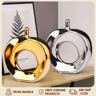 Creative Apple Modern Style Home Furnishings Ceramic Apple Statue ...