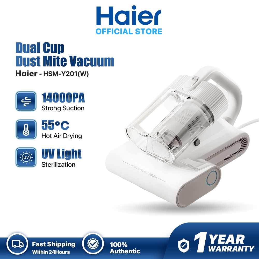 Haier Y201 Dust Mite Vacuum Cleaner with UV 14000PA Strong Suction ...