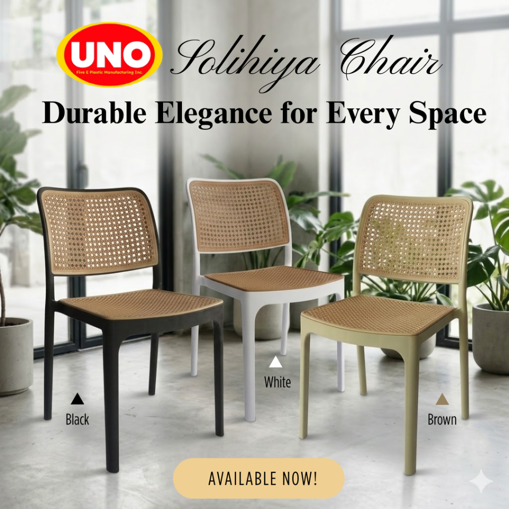 UNO Solihiya Chair (Aesthetic plastic chair) | Shopee Philippines
