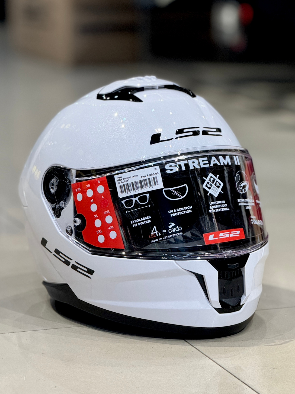 LS2 FF808 Stream 2 Helmet for Motorcycle Full Face Dual Visor | Shopee ...
