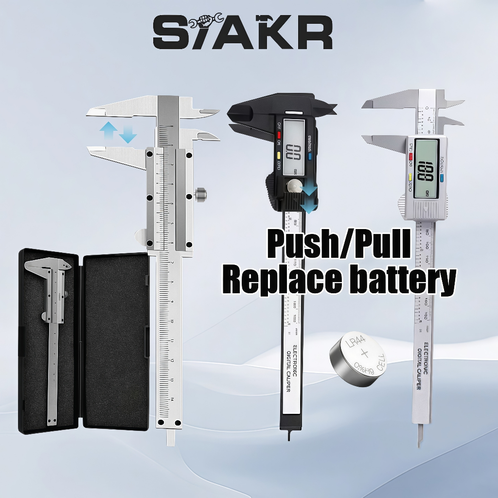 150mm Electronic Digital Caliper Ruler Stainless steel Vernier Caliper ...