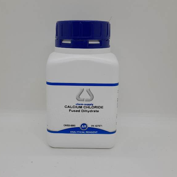 CHEMSUPPLY Calcium Chloride 500g AR Laboratory Analytical Reagent ACS ...