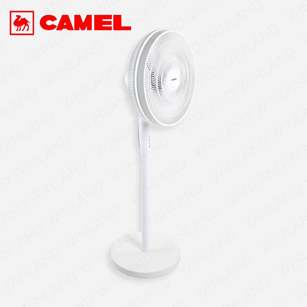 Camel by Winland 16-Inches Lifestyle Stand Fan | Electric Fan (5-Leaf ...