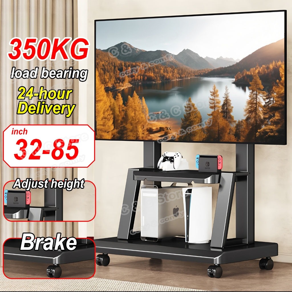TV Brackets Mobile TV Standuniversal LCD TV stand floor stand moveable ...