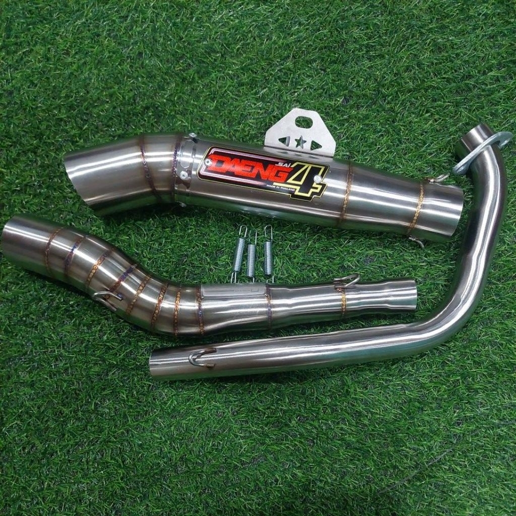YAMAHA SNIPER 155 DAENG sai4 51MM PIPE SUPER OPEN FOR LOUDEST PIPE ...