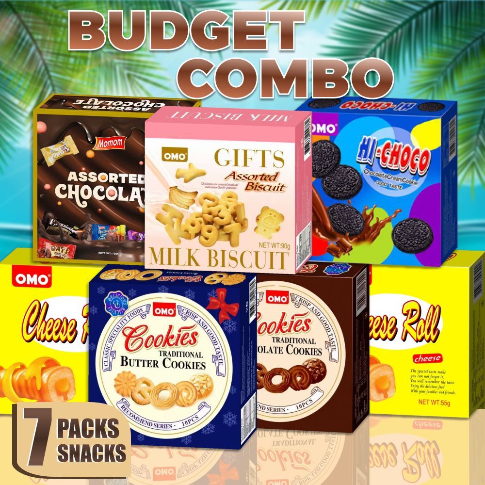 BUDGET COMBO 7 box of Chocolate and Cookies Milky Biscuit Wafer Organic ...