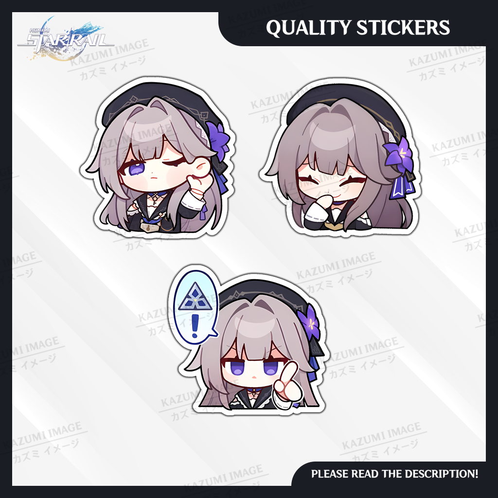 Herta - Honkai Star Rail Waterproof Emoji Stickers | Shopee Philippines