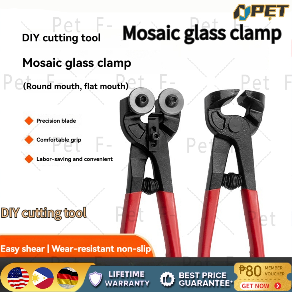 8-inch Mosaic Round Jaw Pliers DIY Mosaic Cutting Tool Round Jaw Pliers ...