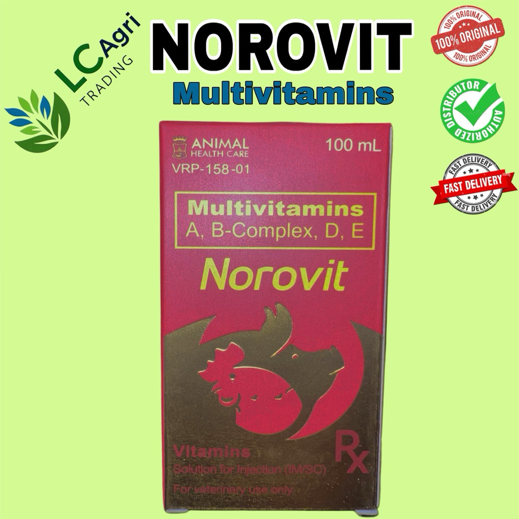 NOROVIT MULTIVITAMINS A, B-Complex, D, E(100ml) | Shopee Philippines