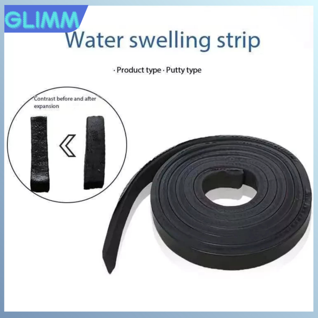 Expandable Waterstop Strip Concrete Joints Bentonite Butyl Swellable ...