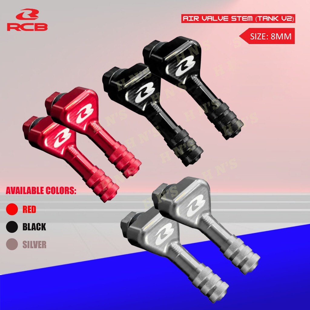 RCB Air Valve Stems Universal (Tank V2) - 8mm | Shopee Philippines