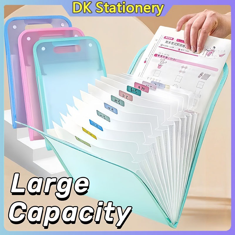 【Buy 1 Free 1】File Organizer Folder Waterproof Document Organizer ...