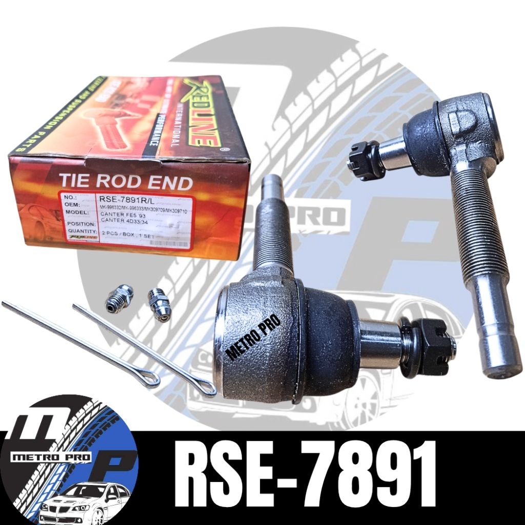 REDLINE Tie Rod End(RSE-7891)For MITSUBISHI CANTER FE5, 4D33/34, 4M42 '93(Per Set L/R) | Shopee ...