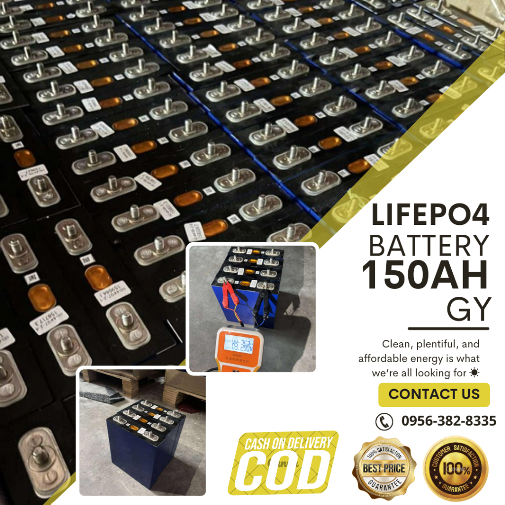 BRANDNEW GY 150AH/TOPBAND 150AH 3.2V LiFePo4 Battery Lithium Iron ...