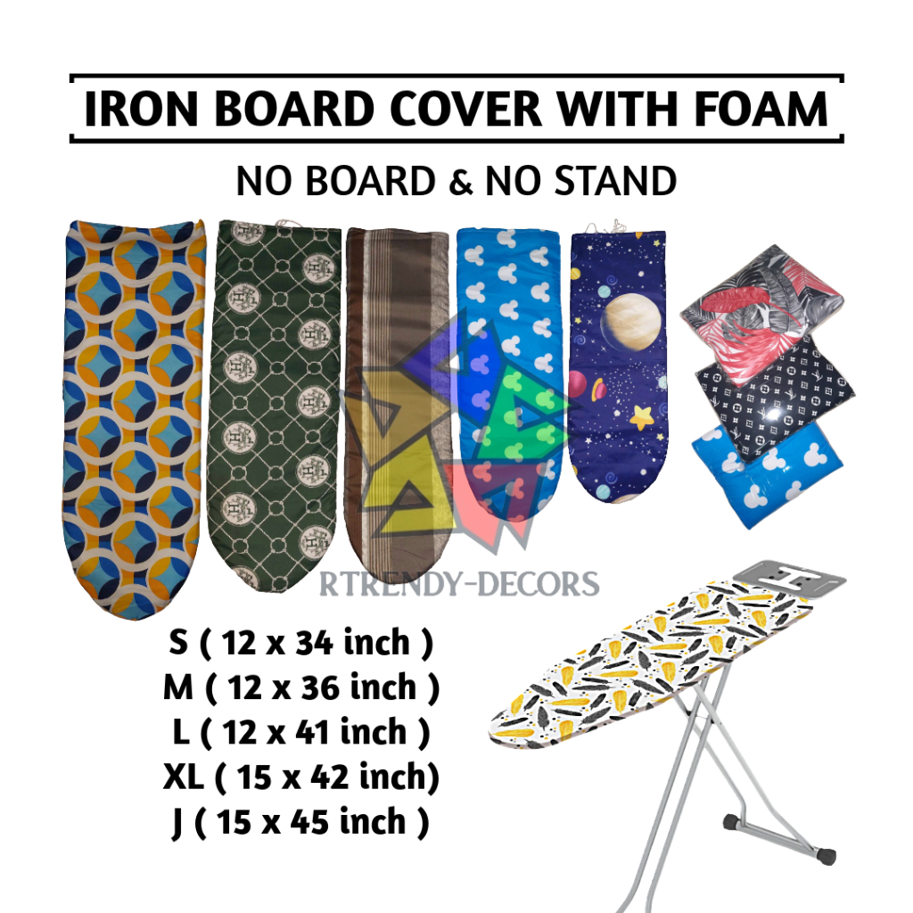 RTD Premium Padded Iron Board Cover | Cover Only | Cover ng Plantsahan ...