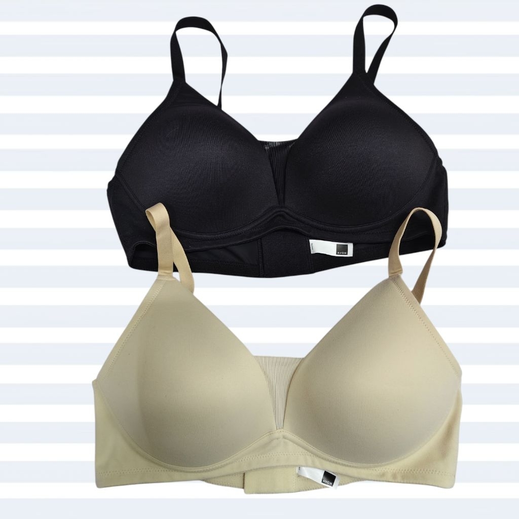 AVON AMAYA DREAM CURVE NON-WIRE MEMORY FOAM MOULDED SEAMLESS BRA ...