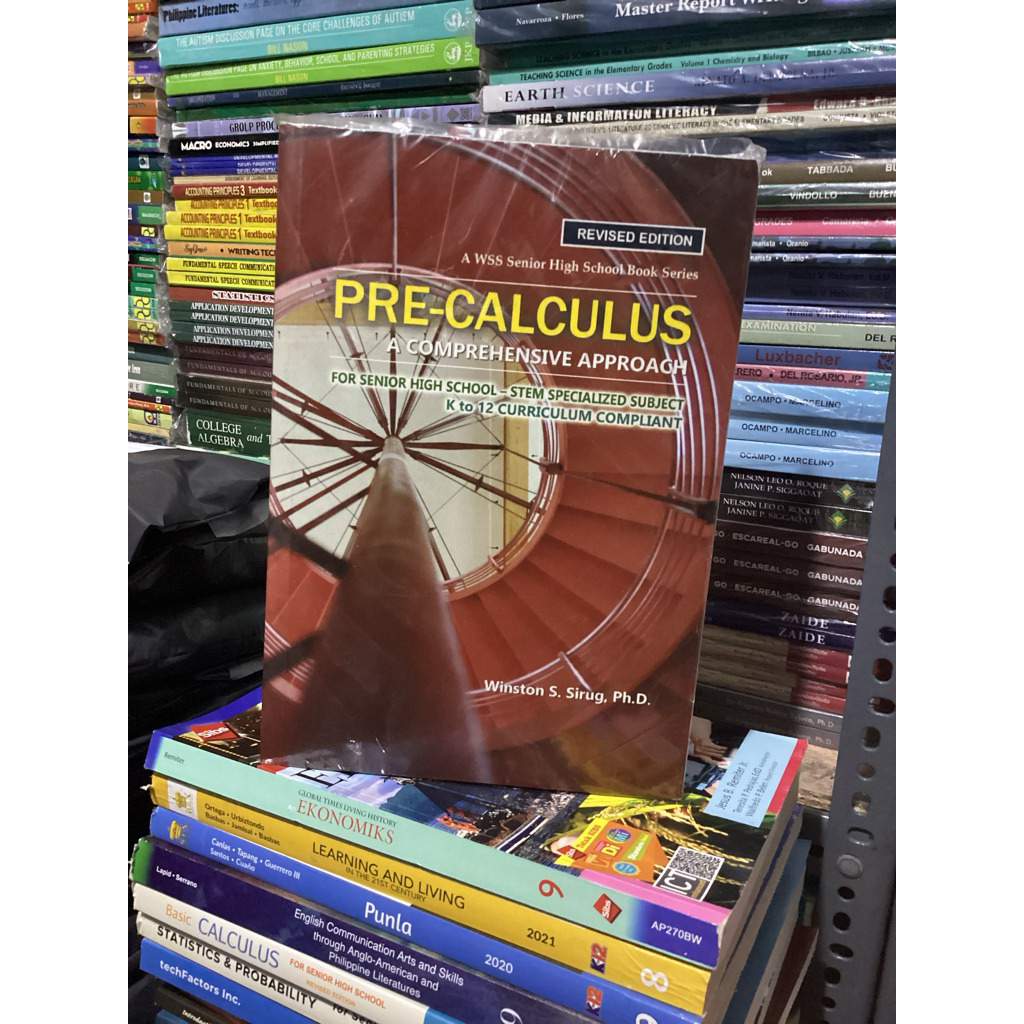 PRE-CALCULUS (A COMPREHENSIVE APPROACH) | Shopee Philippines