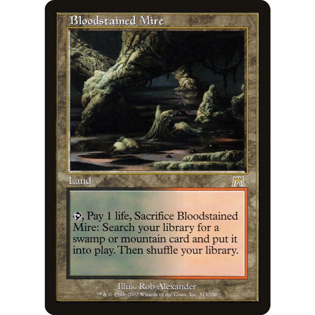 Bloodstained Mire ons Quality Card MTG Proxy | Shopee Philippines