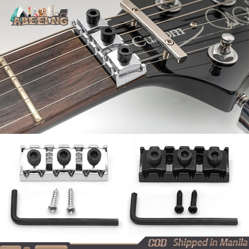 Electric Guitar Locking Nut Guitar Double Lock Tremolo Bridge System ...
