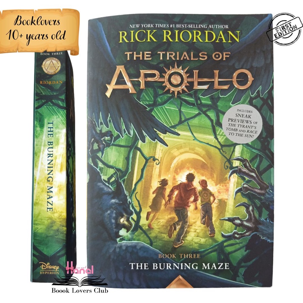 The Trials of Apollo, Book Three: The Burning Maze (Paperback) Rick ...