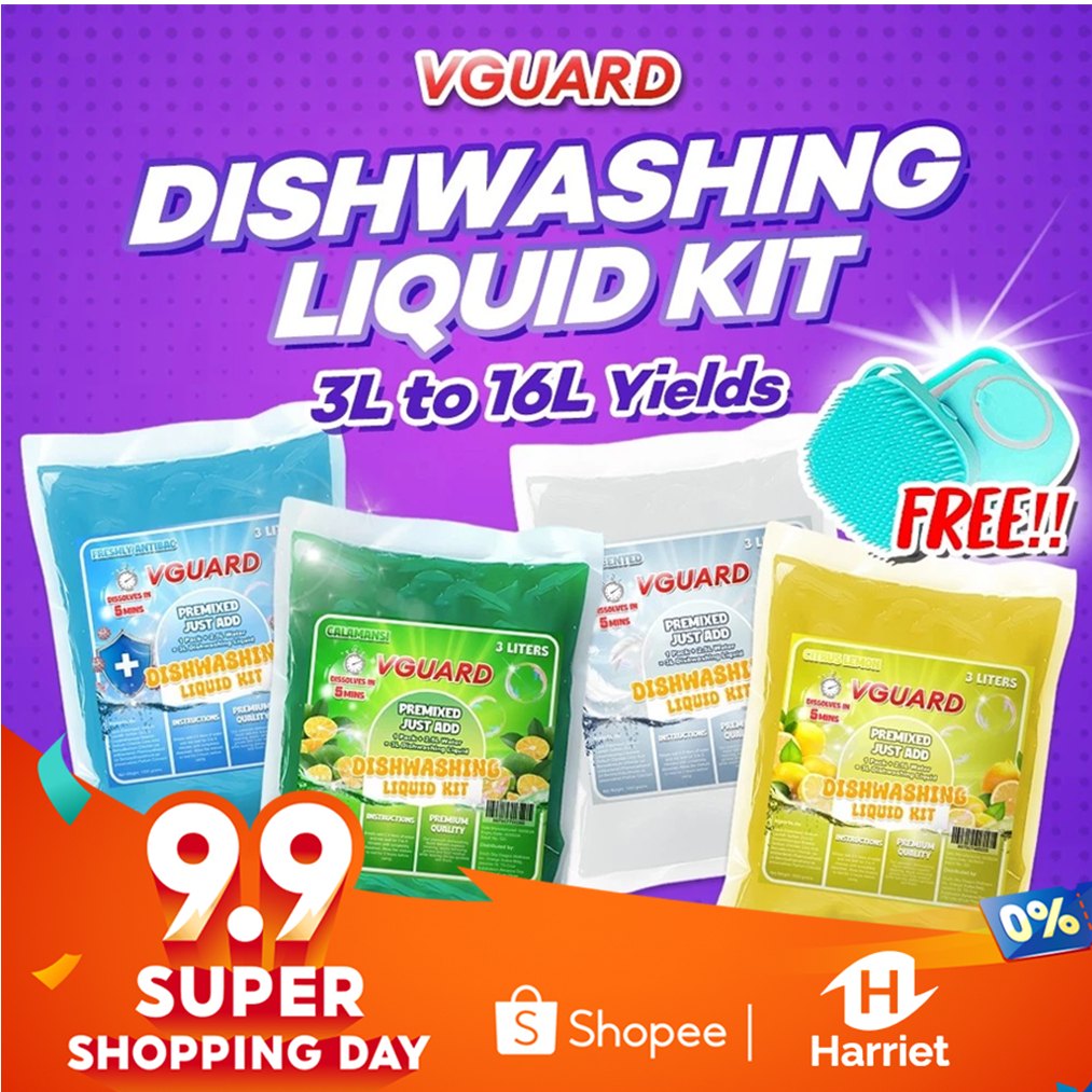 VGUARD DISHWASHING LIQUID KIT - MALAPOT MABULA SULIT [HARRIET TRADING ...