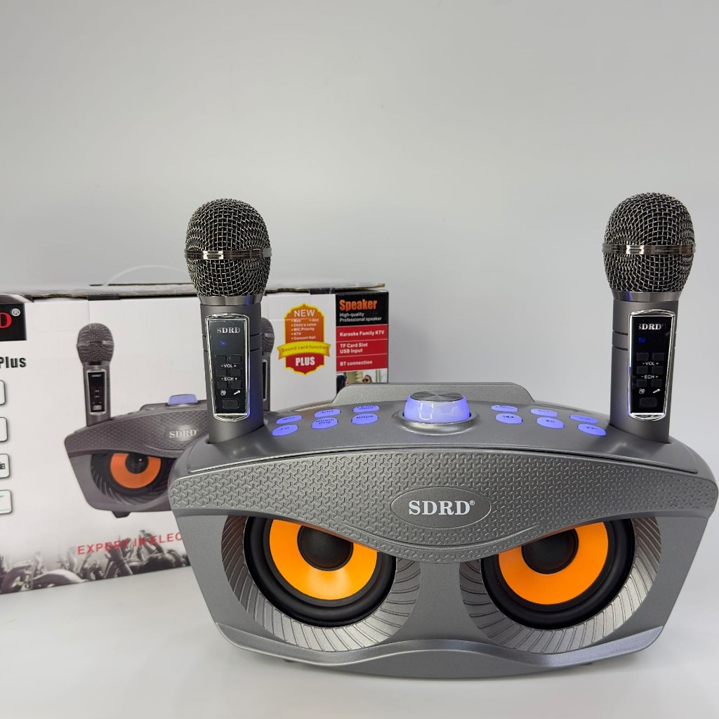 NEW SDRD SD306 Plus 30W Karaoke Player Dual bluetooth 4.2 Speaker ...