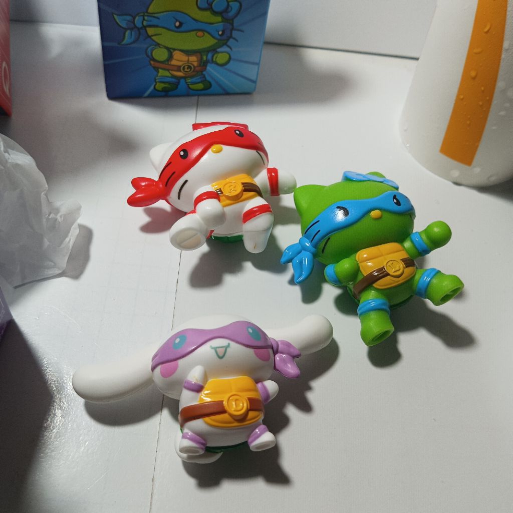 Sanrio x Teenage Mutant Ninja Turtles Happy meal Toy | Shopee Philippines