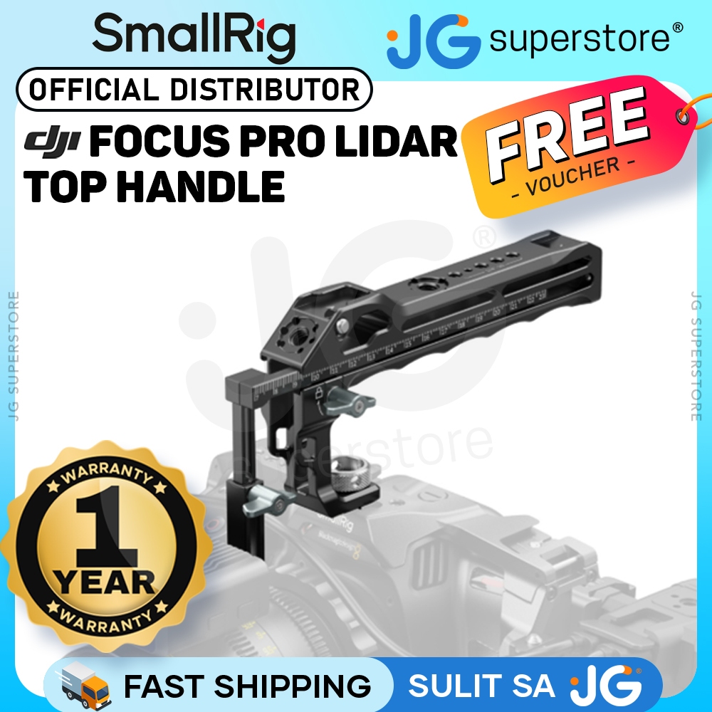 SmallRig Top Handle for DJI Focus Pro LiDAR with Telescoping Rail ...
