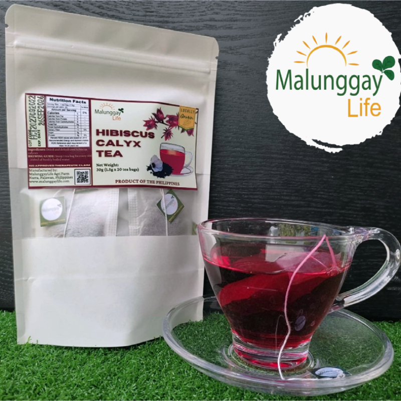 Hibiscus Tea (20's/100's)/Dried Roselle (40g) /Pure Locally-Grown /Our Farm-grown Natural ...