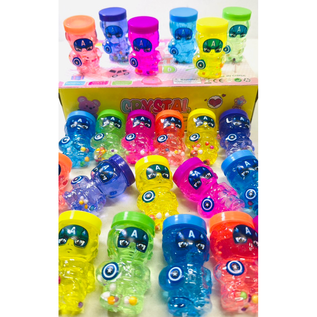 Captain America Big Slime 24pcs per Box | Shopee Philippines