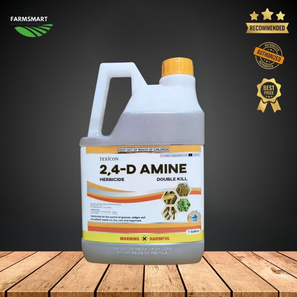 Texicon 2,4-D Amine Double Kill Herbicide (Gallon) / 24D Amine | Shopee ...