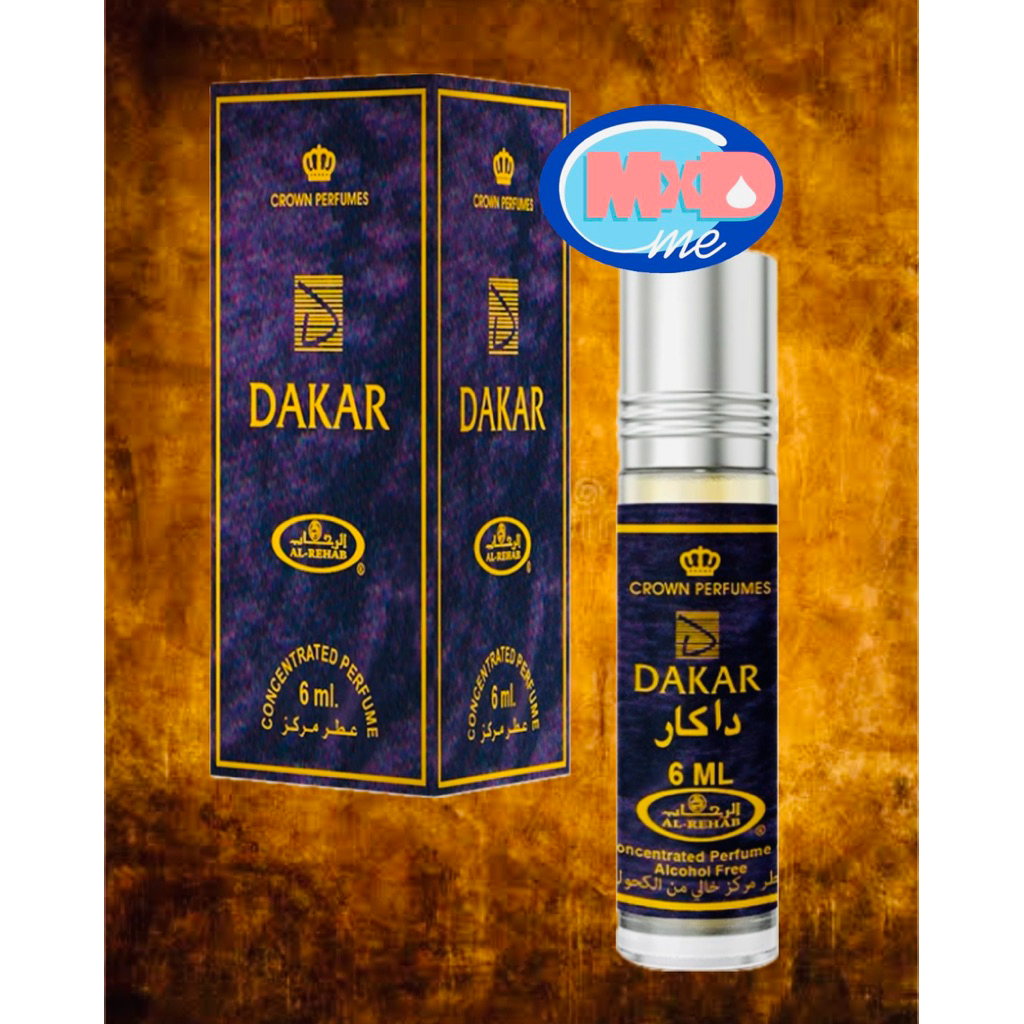 MXD ME Al Rehab DAKAR Concentrated Perfume Oil Roll-on 6ml EDP | Shopee ...