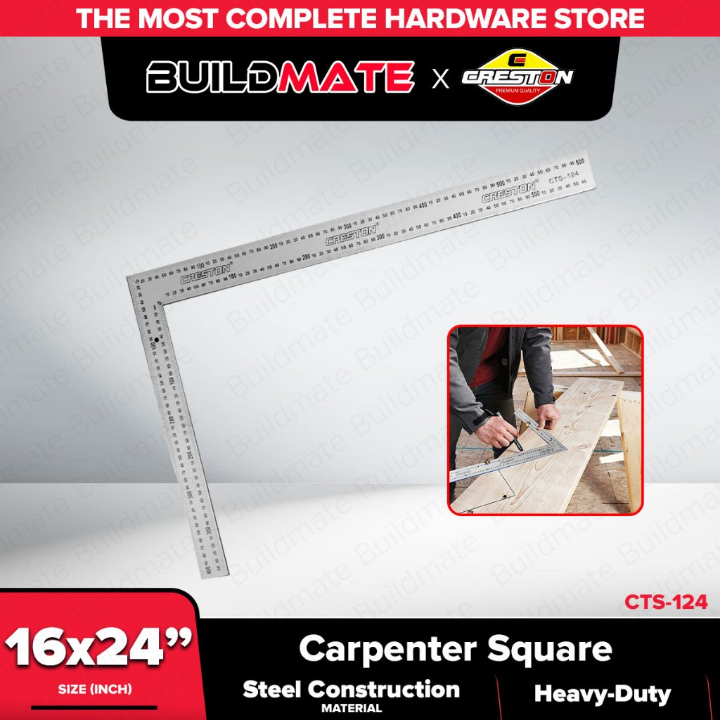 CRESTON Carpenter Square 16"x24" CTS-124 | Shopee Philippines