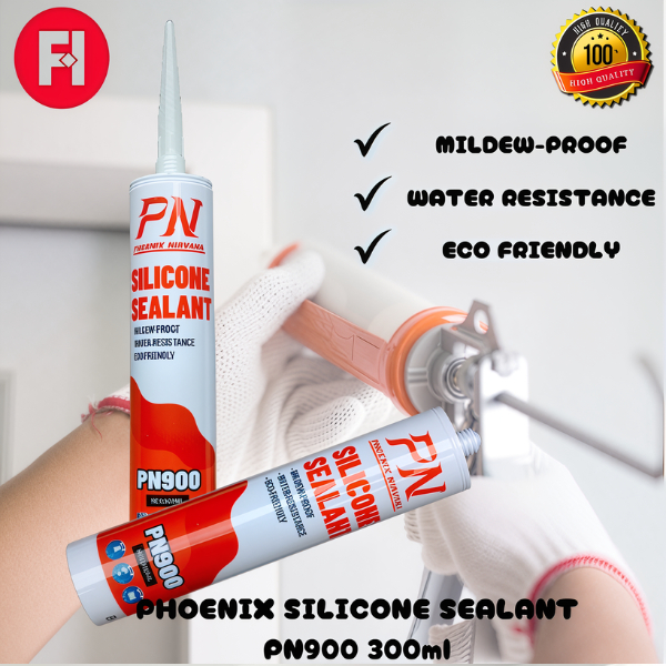 PHOENIX NIRVANA WATER RESISTANCE SILICONE SEALANT PN900 300ml | Shopee ...