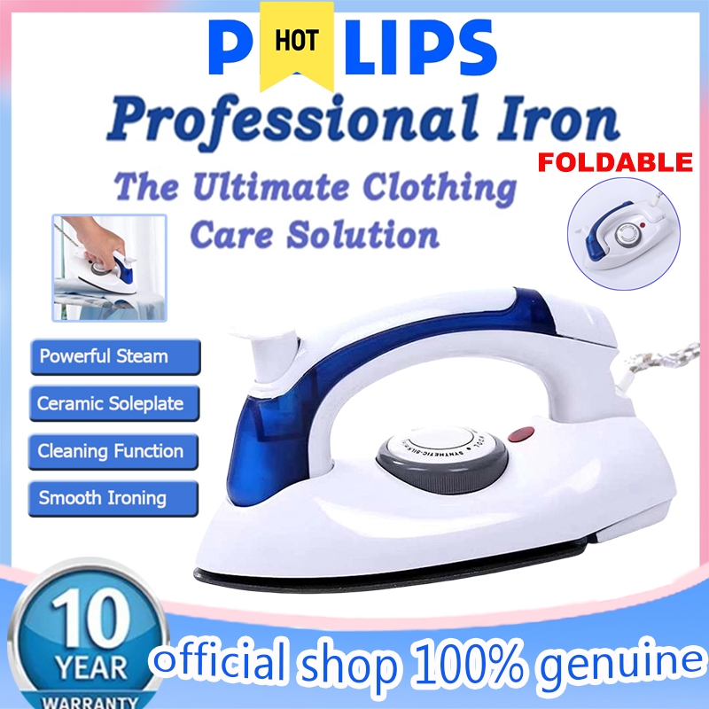 Steam Iron plantsa for clothes flat iron Portable Quickly Heats Remove ...