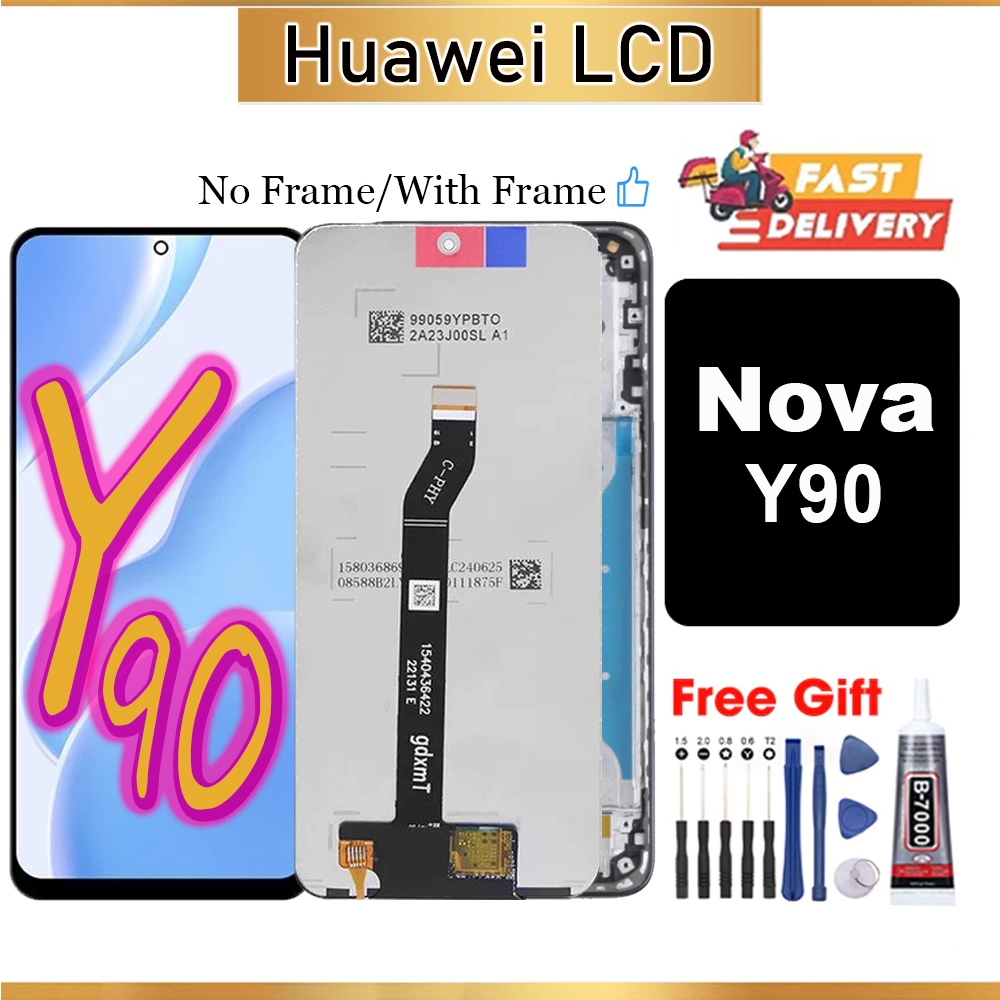 LCD Original Huawei Nova Y90 Screen DIsplay Touch Screen Digitizer Assembly Replaceme | Shopee ...