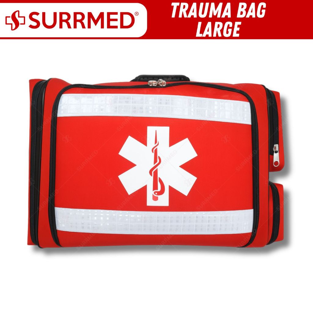 SURRMED Large Trauma Bag | Heavy-Duty Emergency Medical Bag for First ...