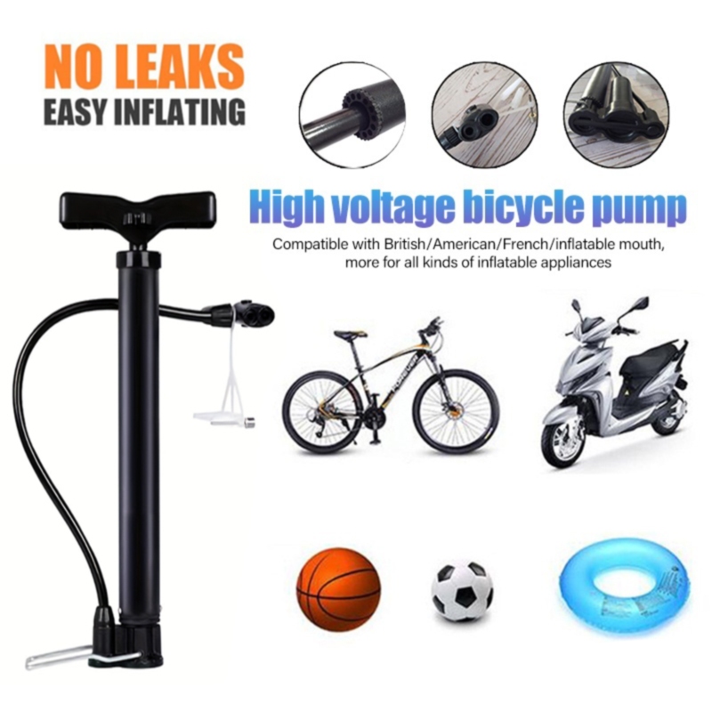 Mini Bike Pump Portable Ball Air Pump With Needle Basketball Air Pump ...