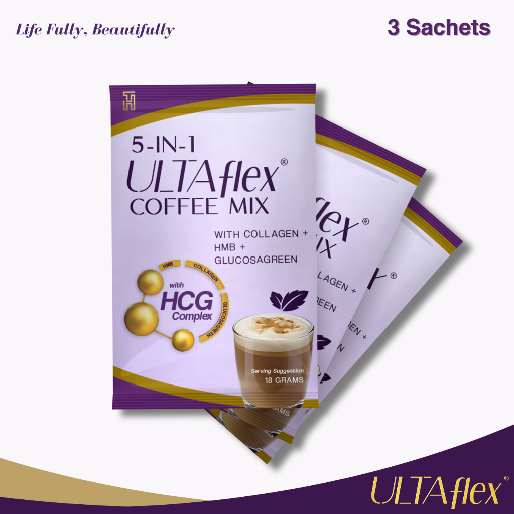 ULTAFLEX Coffee Mix Trial Pack 3 Sachets | Shopee Philippines