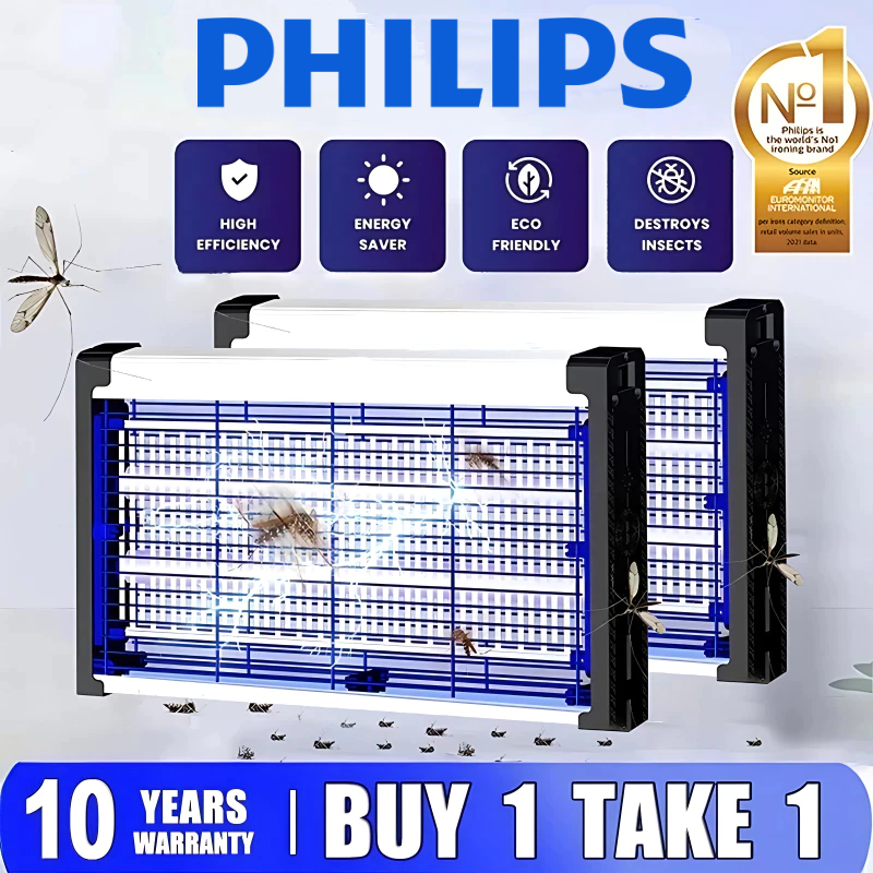 100W Mosquito Killer Lamp Electric Fly Killer Uv Light Insect Killer ...