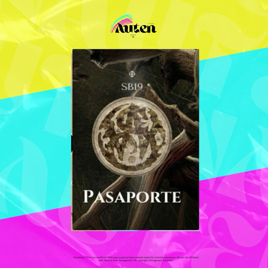 SB19 Mahalima Passport Style Coca Cola Arena | Shopee Philippines