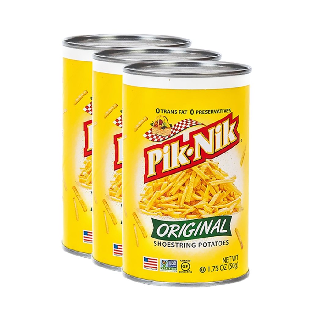 SALE Pik-Nik Shoestring Potatoes 50g – Bundle of 3 | Crispy Potato ...