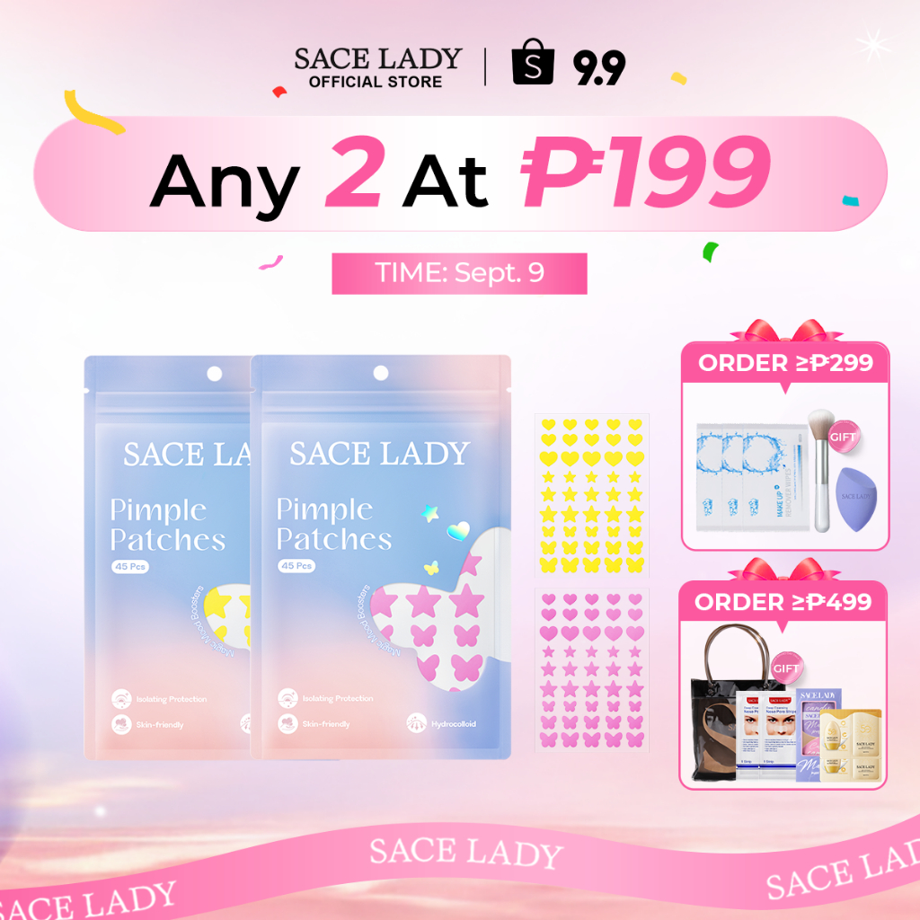 SACE LADY Salicylic Pimple Patch Natural Ingredients Acne Repair ...